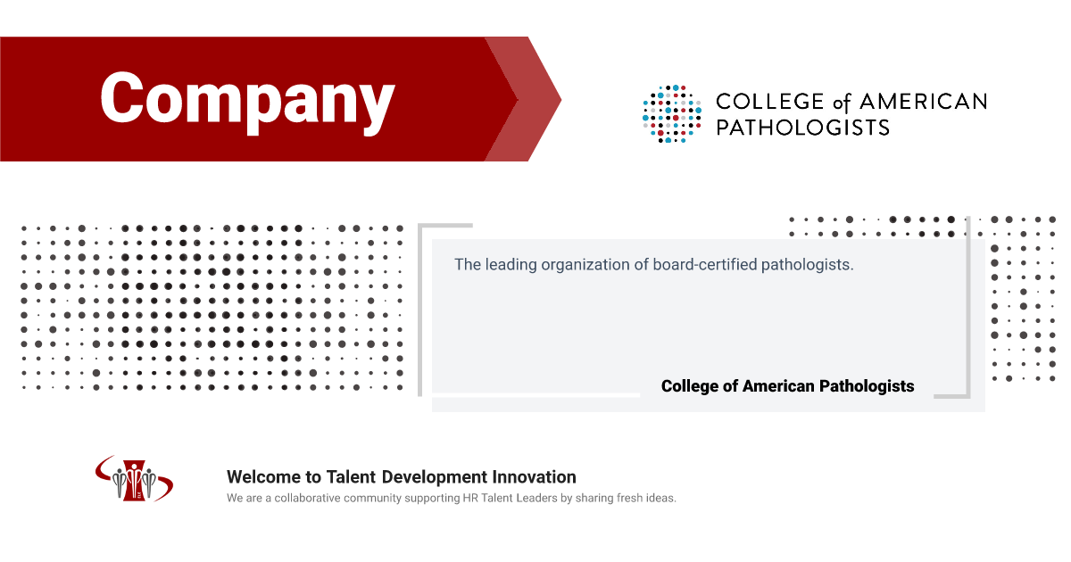 Company: College of American Pathologists | ELE Group