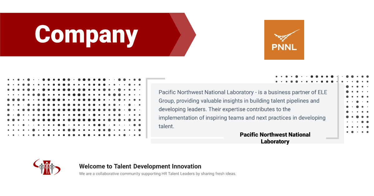 Company: Pacific Northwest National Laboratory | ELE Group