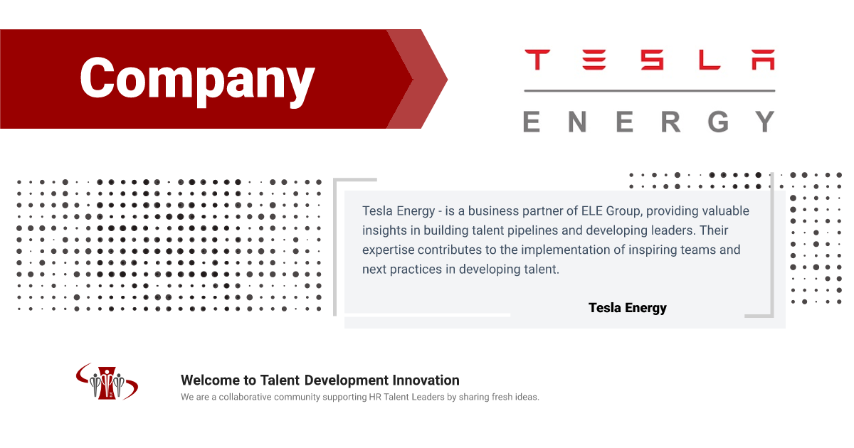 Company: Tesla Energy | ELE Group