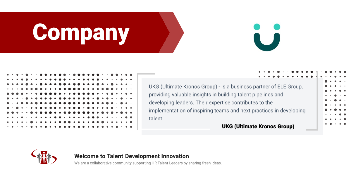 Company: UKG (Ultimate Kronos Group) | ELE Group