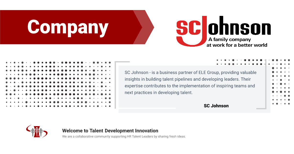 Company: SC Johnson | ELE Group